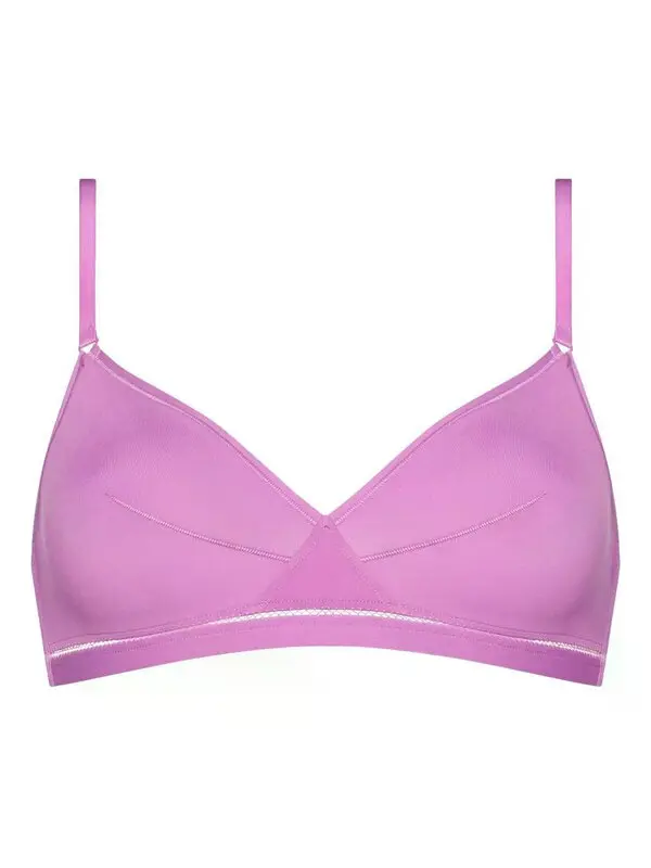 ERES Lydia Soyeuse Wireless Triangle Bra - Purple