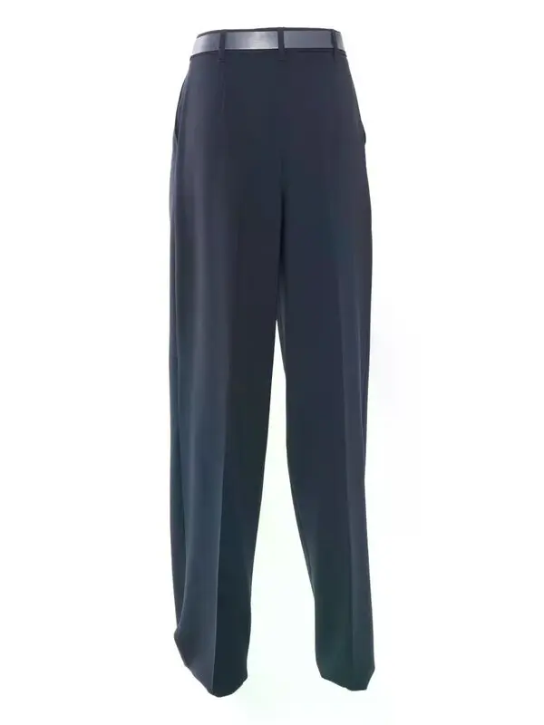 Max Mara Neottia Belted Trousers - Blue