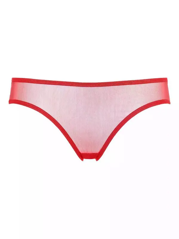 ERES Bambin Tonique Sheer Briefs - Red
