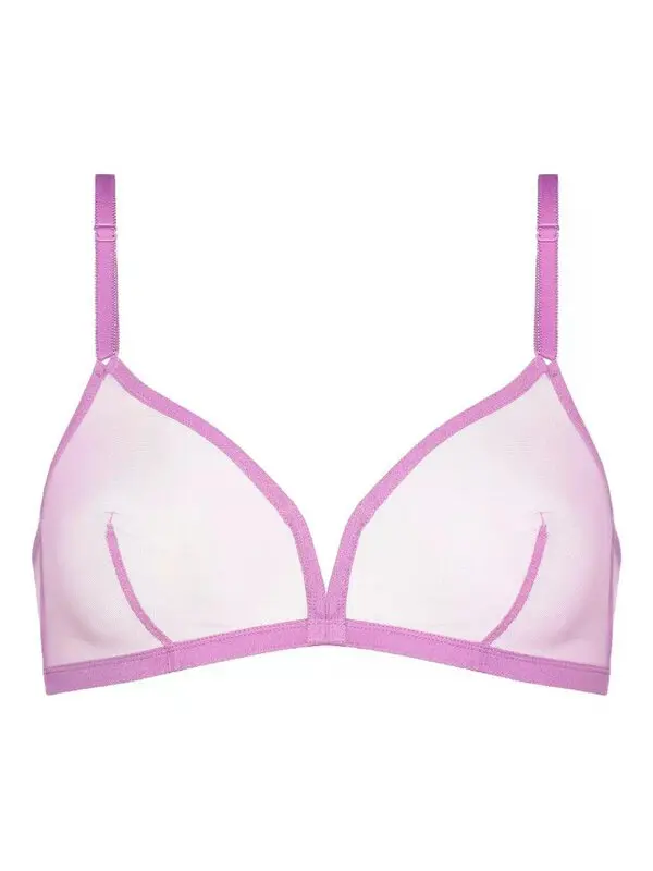 ERES Providence Tonique Wireless Triangle Bra - Purple