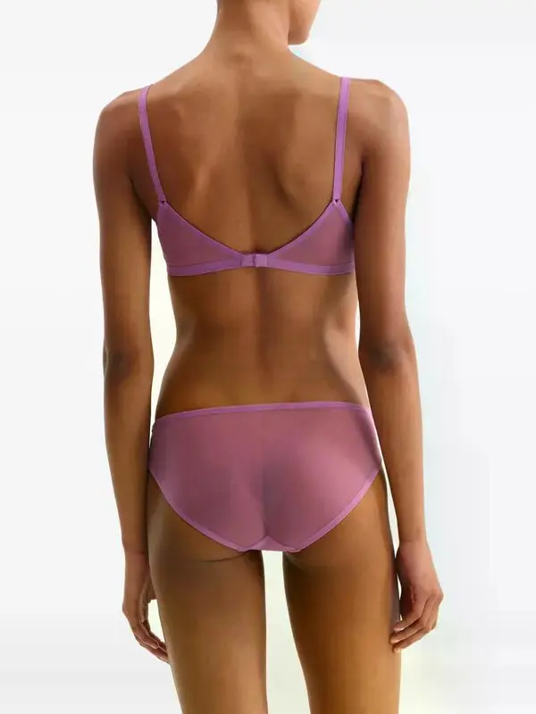 ERES Providence Tonique Wireless Triangle Bra - Purple