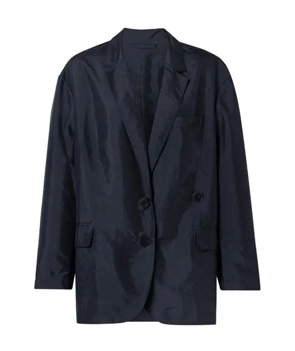 Tibi Liam Oversized Blazer - Blue