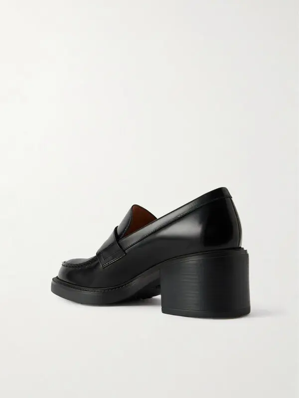 TOD'S Gomma Leather Loafers
