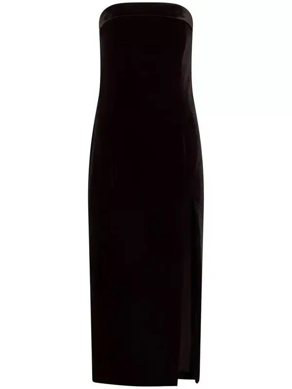 NICHOLAS Adiba Velvet Midi Dress