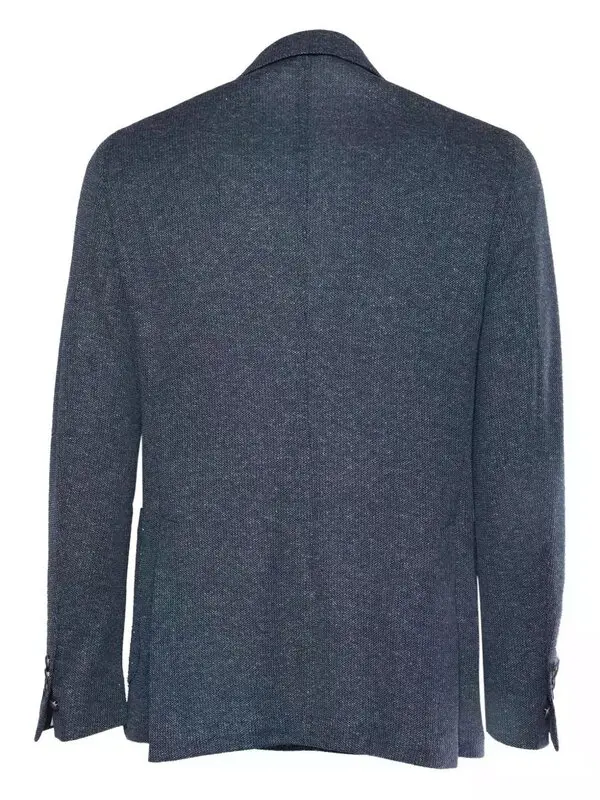 BRERA Double-breasted Textured Blazer