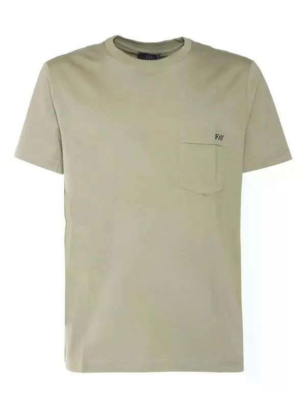 FAY Cotton T-shirt