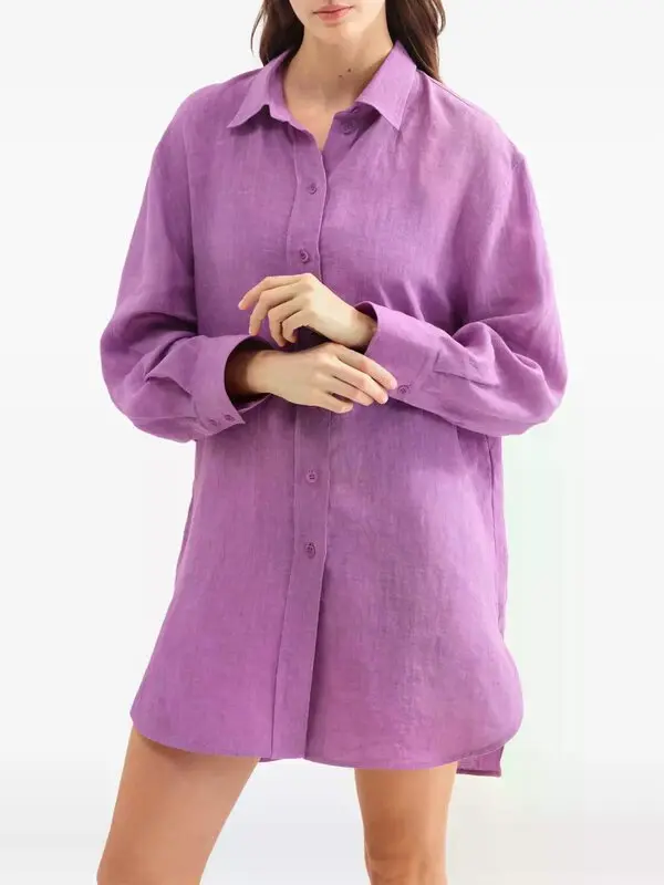 ERES Mignonette Button-down Linen Shirt