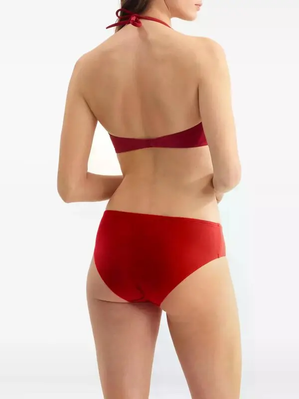 ERES Halterneck Triangle Bikini Top - Red