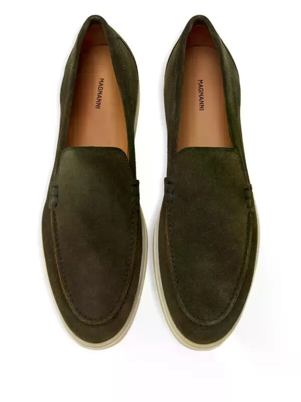 Magnanni Suede Loafers