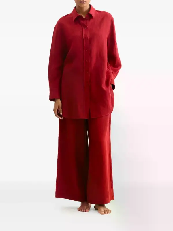 ERES Mignonette Long-sleeve Shirt - Red