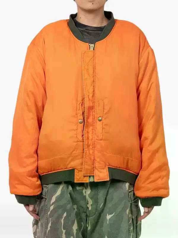 KAMIYA Camouflage Ma-1 Bomber Jacket - Green