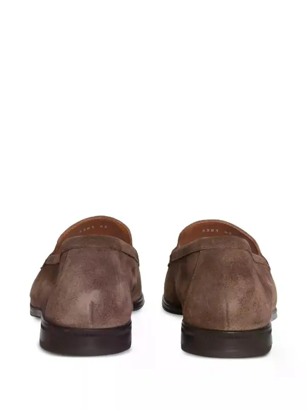 DOUCAL'S Tassel Suede Loafers