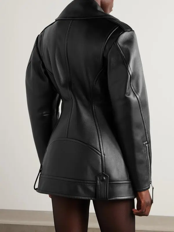Givenchy Leather Mini Dress