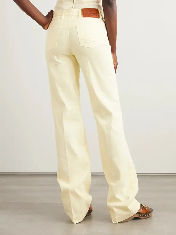 Etro Low-rise Flared Jeans - Neutrals