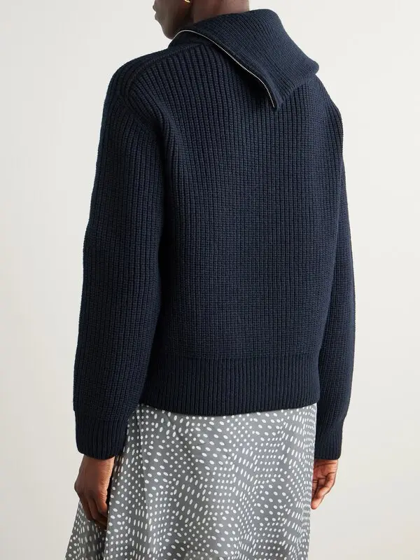 Dries Van Noten Ribbed Wool Sweater