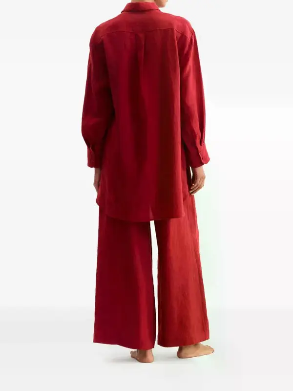 ERES Mignonette Long-sleeve Shirt - Red