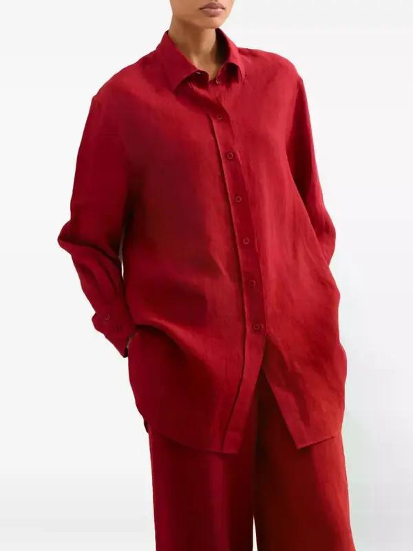 ERES Mignonette Long-sleeve Shirt - Red