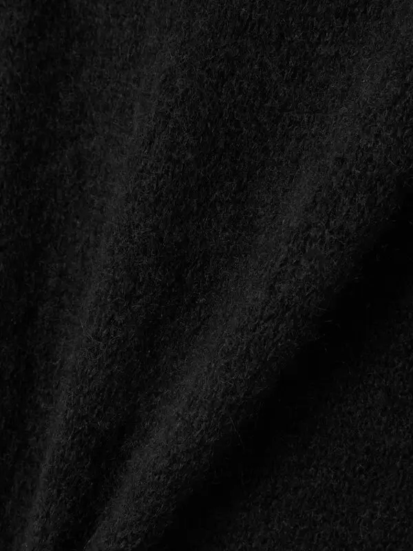 TOM FORD Cashmere And Silk-blend Turtleneck Top - Black