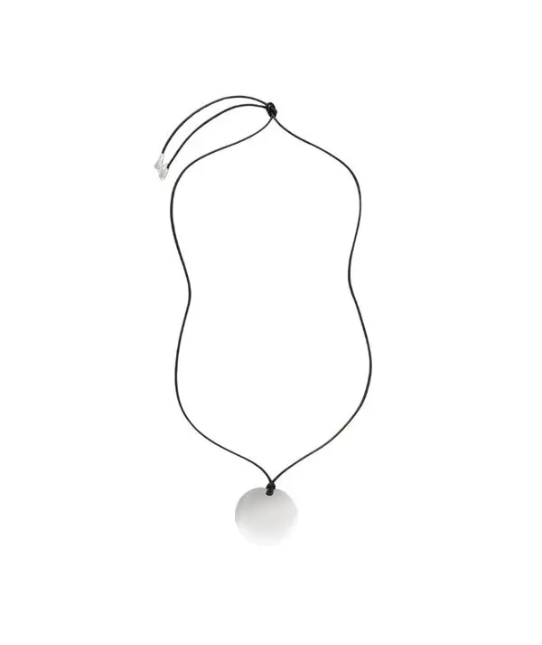 SOPHIE BUHAI Medium Full Moon Necklace - Silver