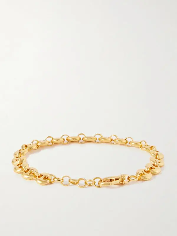 SOPHIE BUHAI Small Circle Link Vermeil Bracelet