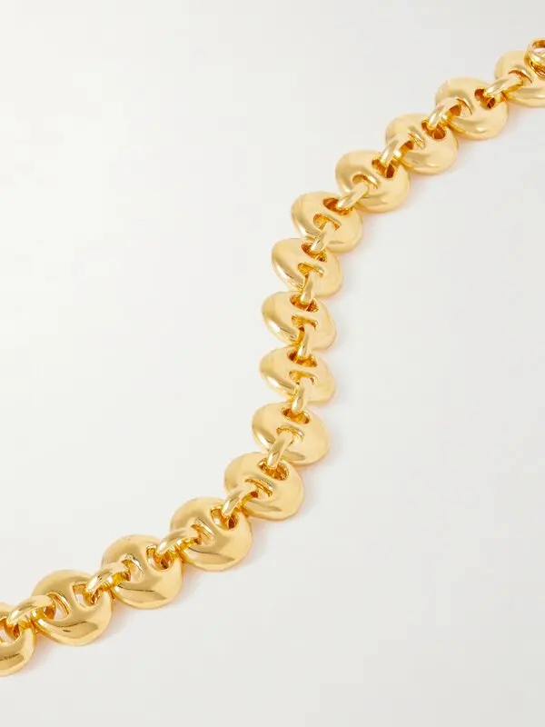 SOPHIE BUHAI Small Circle Link Vermeil Bracelet