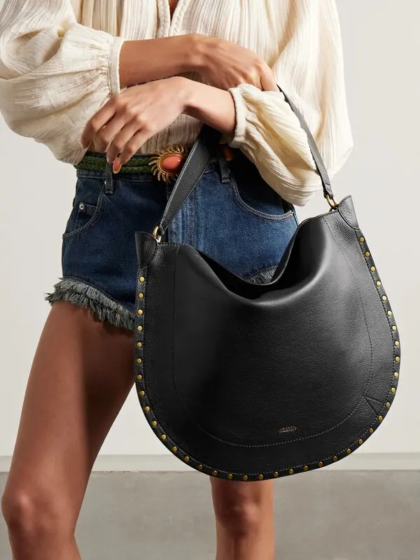 Isabel Marant Oskan Studded Leather Tote