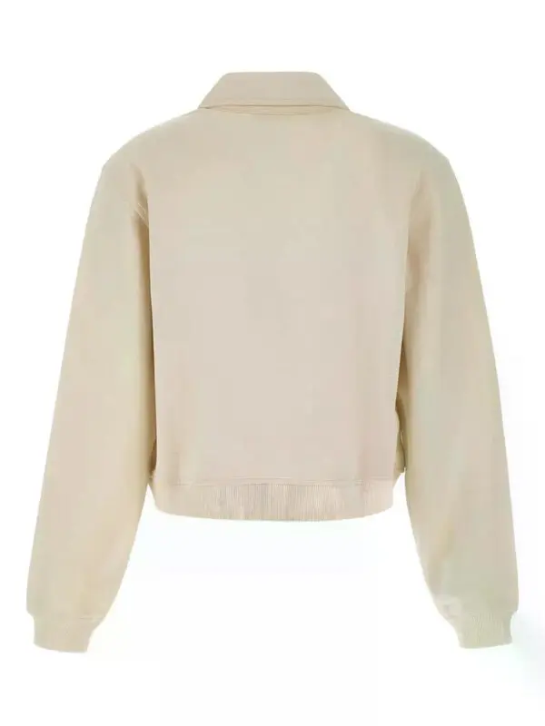 Woolrich Two-way Zip Pocket Sweatshirt