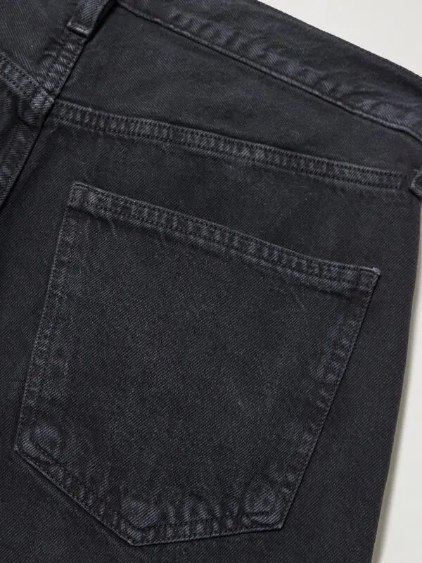 AGOLDE Low Curve Crop High-rise Wide-leg Jeans