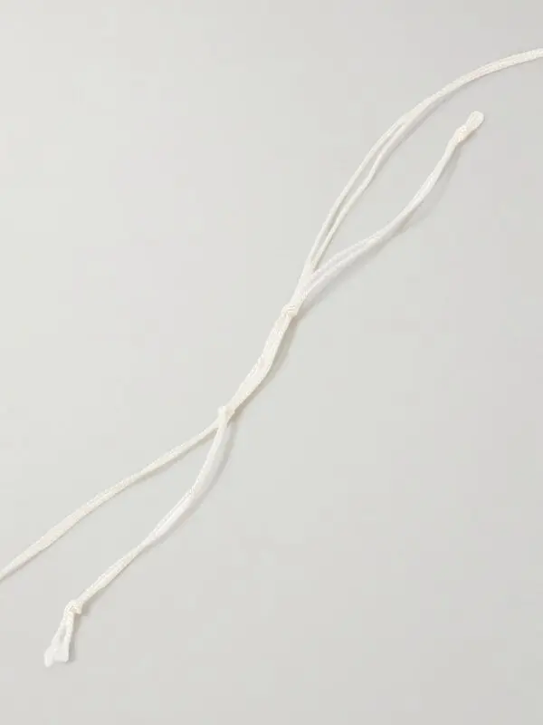 ALIGHIERI Melody Cord And Gold-plated Necklace