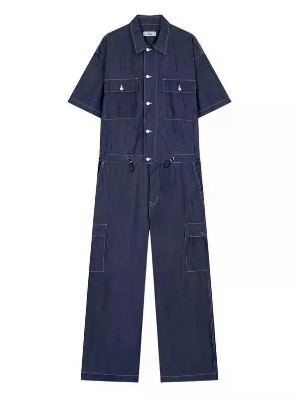 STUDIO TOMBOY Cargo Pocket Jumpsuit - Blue