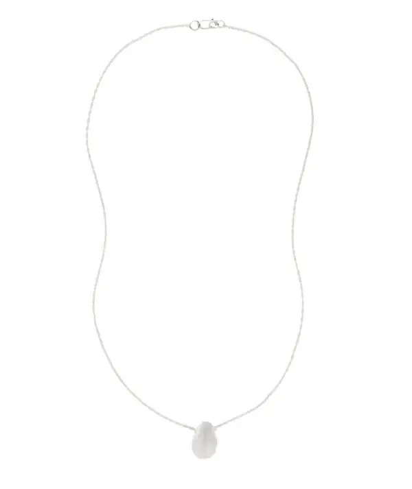 SOPHIE BUHAI Tiny Egg Necklace - Silver