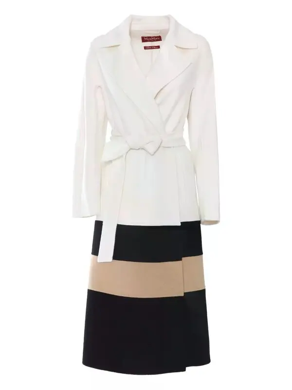 Max Mara Belted Virgin Wool Coat