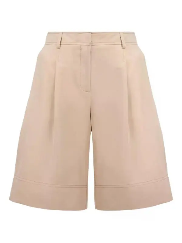 BOSS Pleated Shorts - Neutrals