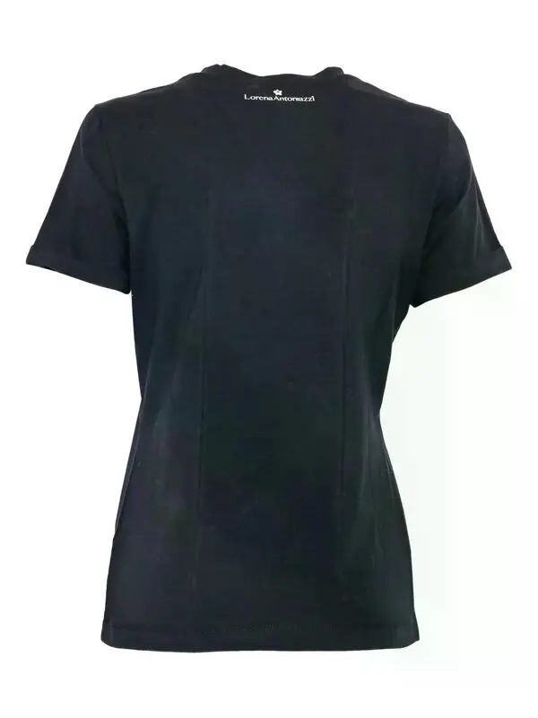 Lorena Antoniazzi Libra Star-embellished T-shirt - Black