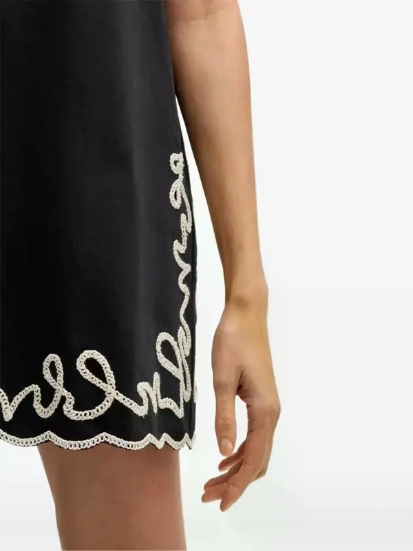 BOSS Embroidered Dress