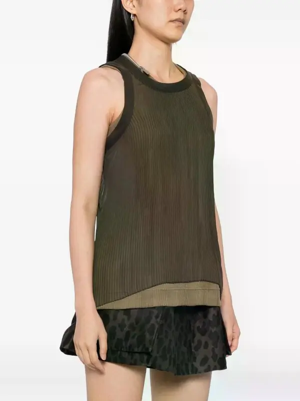 Sacai Pleated Vest