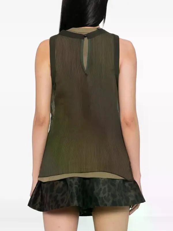 Sacai Pleated Vest