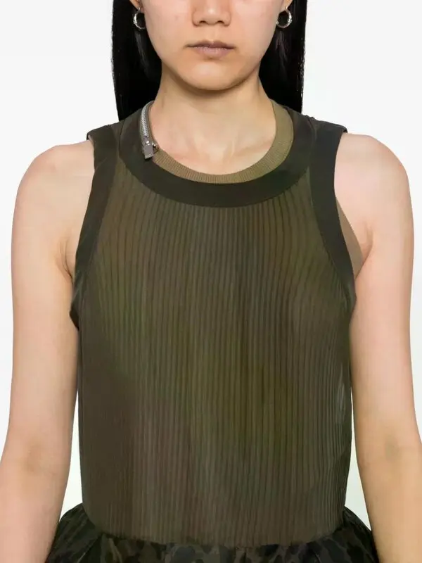 Sacai Pleated Vest