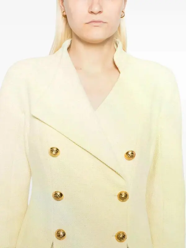 Elisabetta Franchi Button-embellished Tweed Jacket