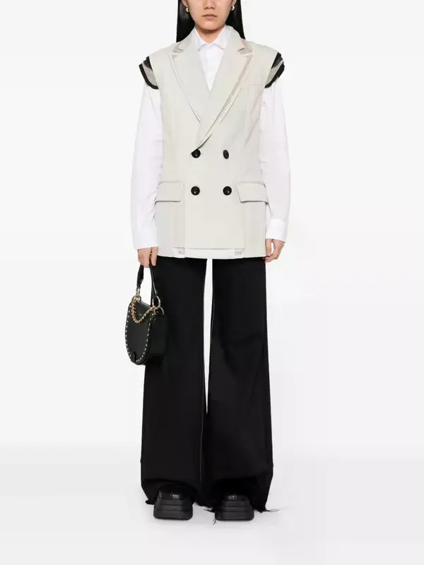 Sacai Double-breasted Waistcoat