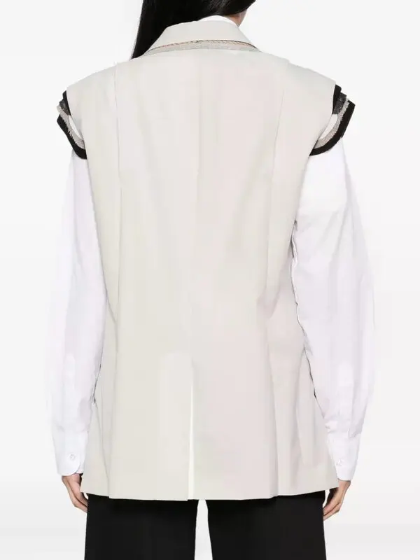 Sacai Double-breasted Waistcoat