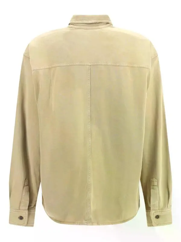 MARANT ETOILE Double-pocket Cotton Shirt - Neutrals