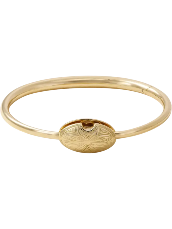 MARLA AARON Oval Musgrave 18-karat Bracelet - Gold