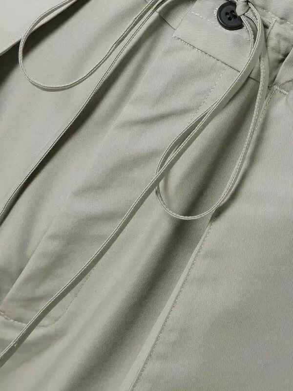 KALLMEYER Clemence Pleated Barrel-leg Pants