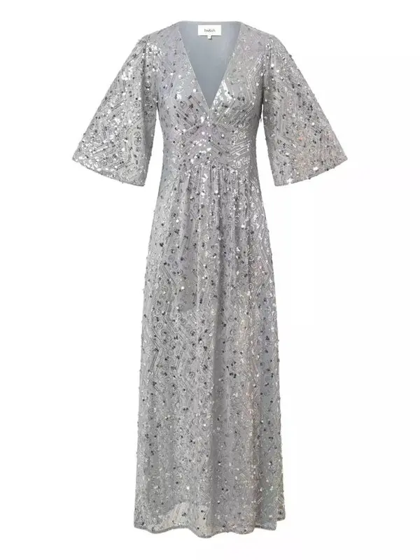 Ba&sh Conny Sequin Maxi Dress