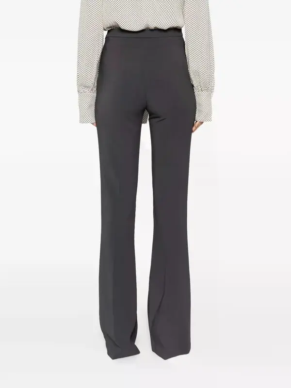 Elisabetta Franchi Double-layer Crêpe Trousers