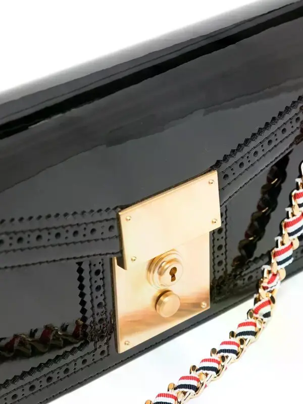 Thom Browne Clip-lock Fastening Shoulder Bag