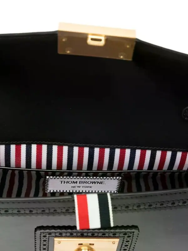 Thom Browne Clip-lock Fastening Shoulder Bag