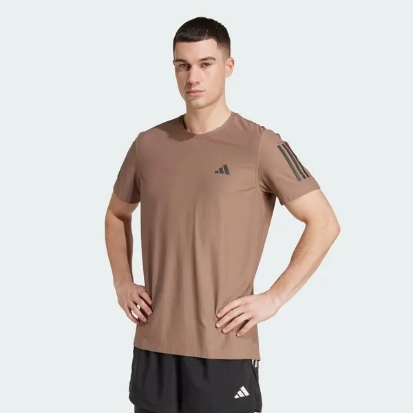 Adidas Own The Run Tee - Trace Brown