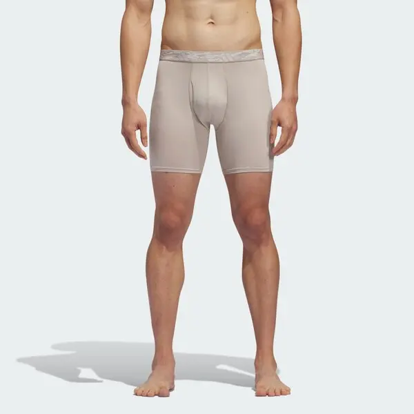 Adidas Microfiber 3-pack Boxer Briefs - Beige / Carbon / Onix